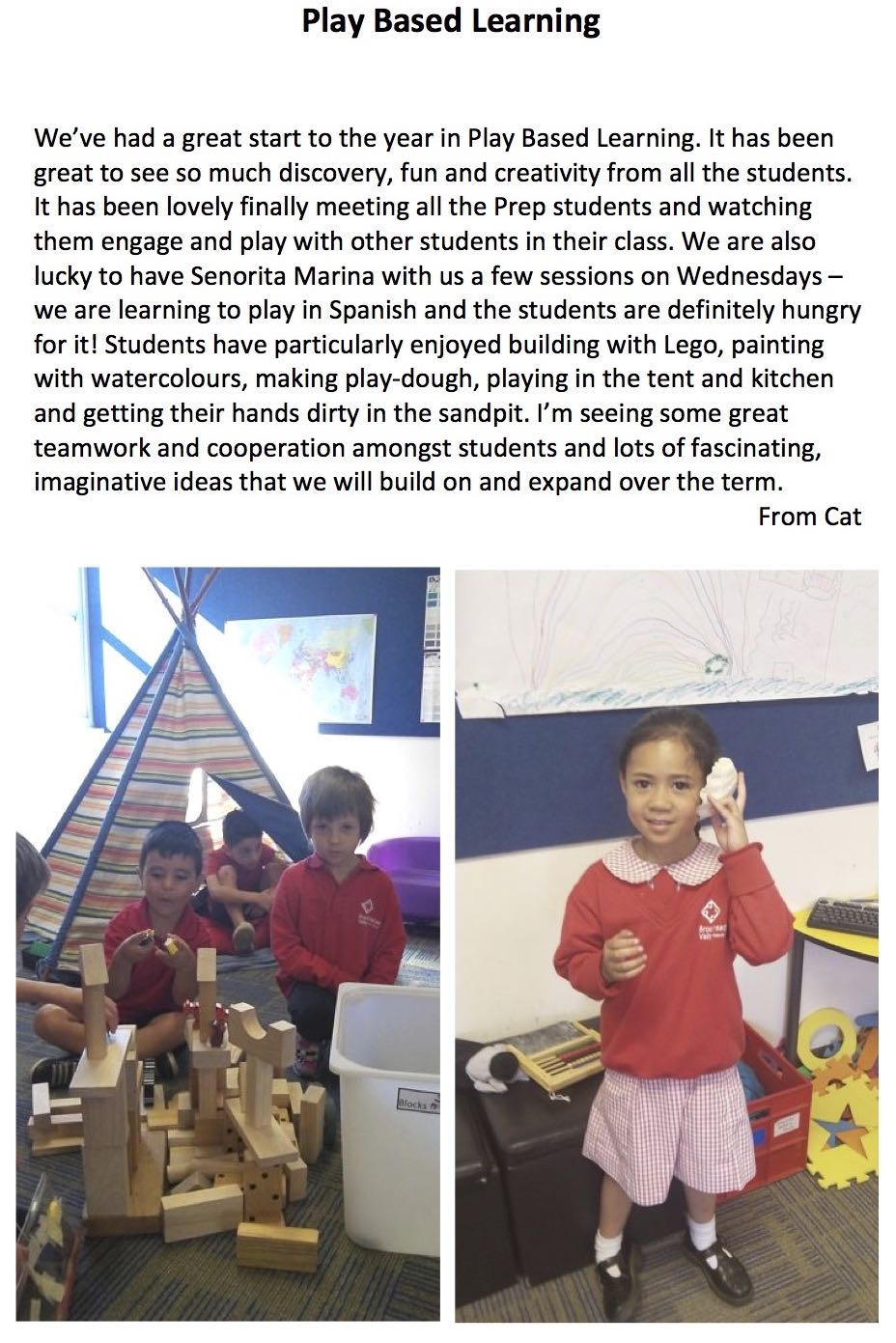 Play Based Learning Program